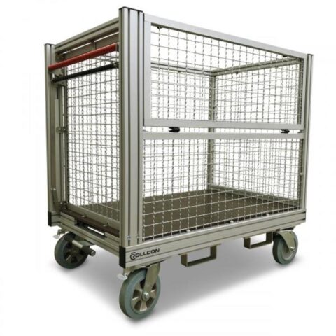 Rollcontainer mit Gitterbox - Foppa AG